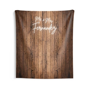 Personalized Wood Wedding Backdrop - Wedding Decor - Etsy