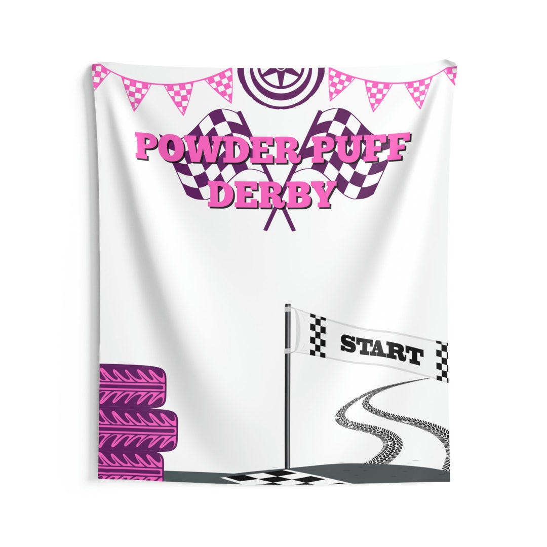 Girl Scout Powder Puff Derby Backdrop - Etsy