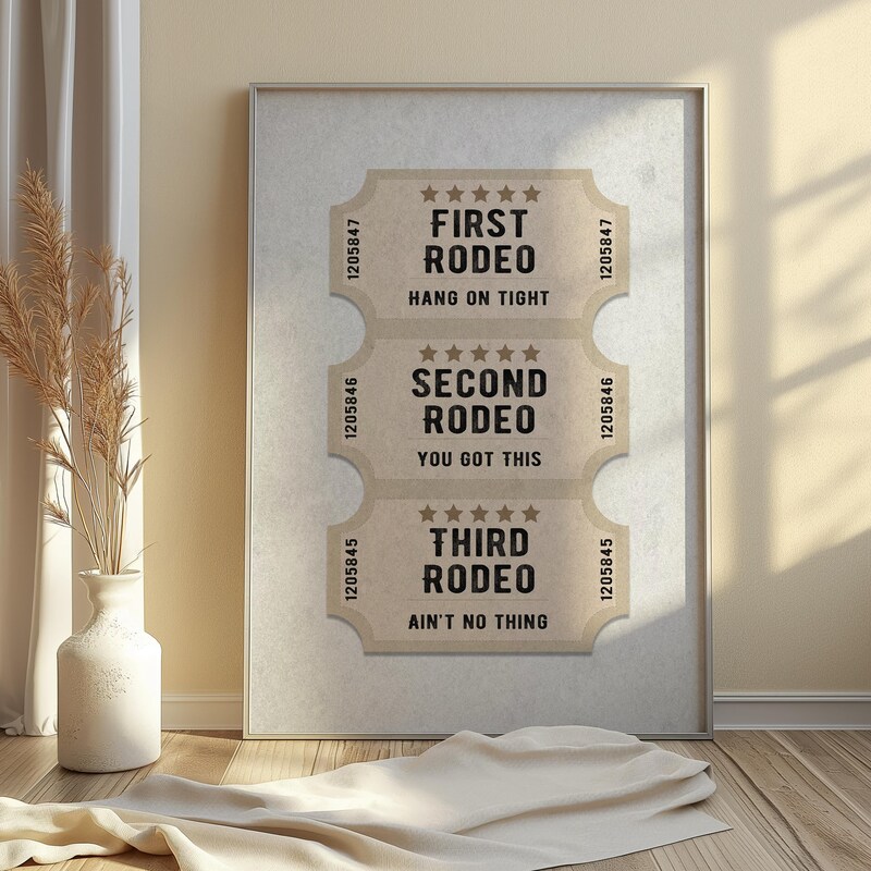 Rodeo Art - Etsy