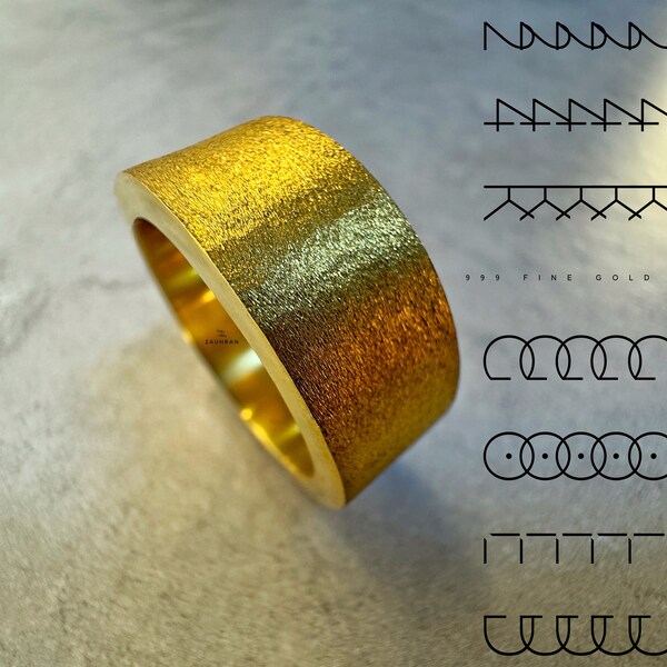 24k Gold Ring - Etsy
