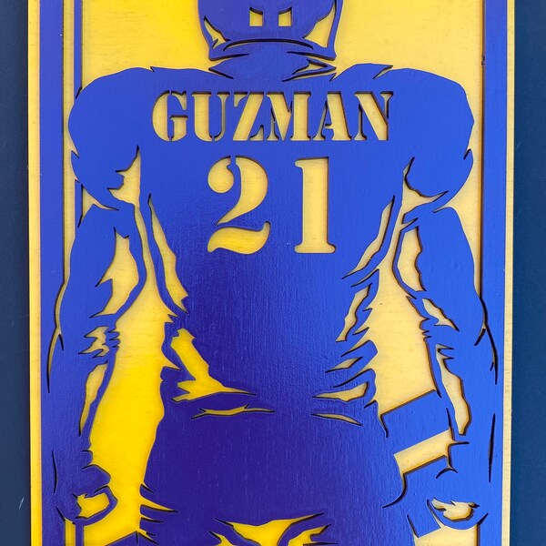 Football Plaque - Etsy