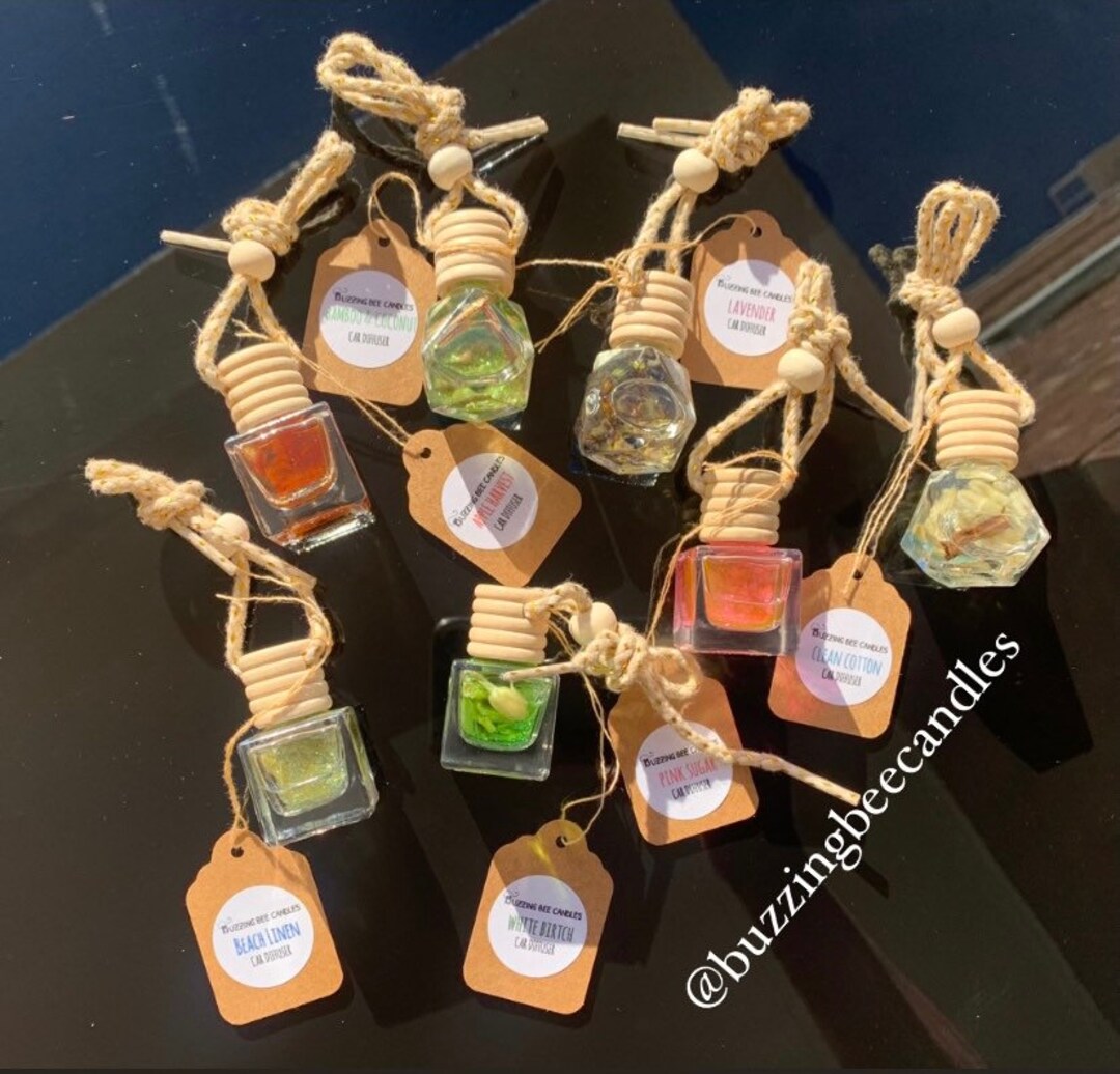 Scented Car Diffuser and Freshener Hanging • Car Accessories • Diffuser ...