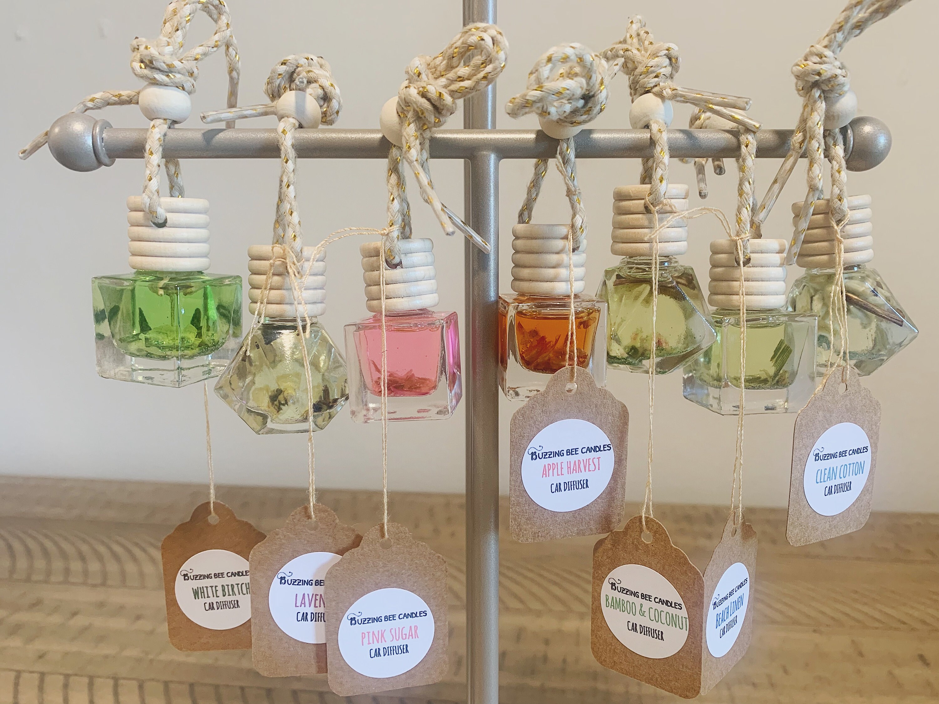 Scented Car Diffuser and Freshener Hanging Car Accessories - Etsy