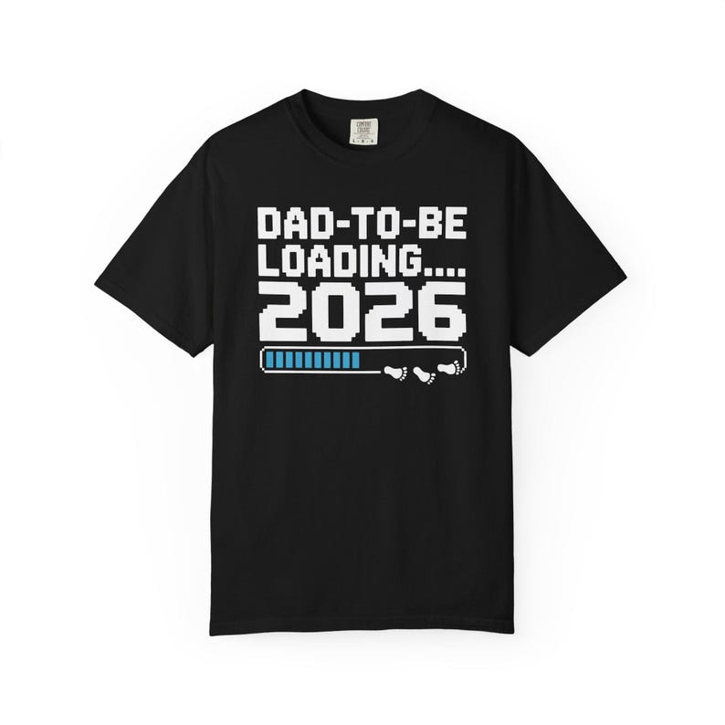 Dad-to-be Loading 2026 PNG Humorous Pixel Progress Bar Sublimation ...