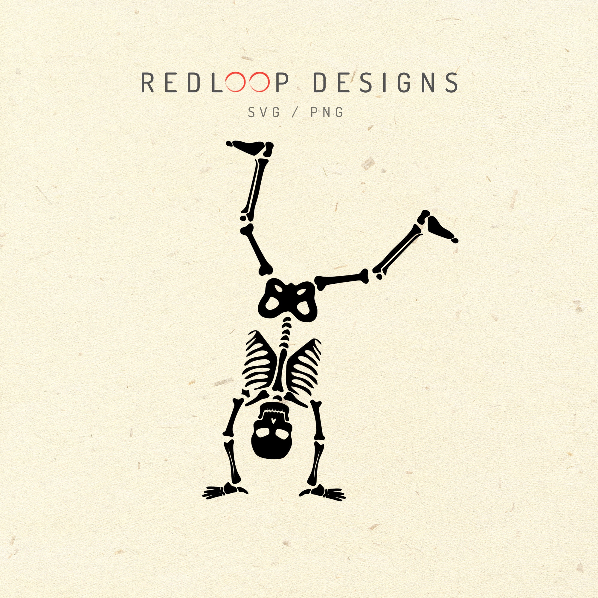 Handstand Halloween Skeleton Svg Files for Cricut T-shirt - Etsy