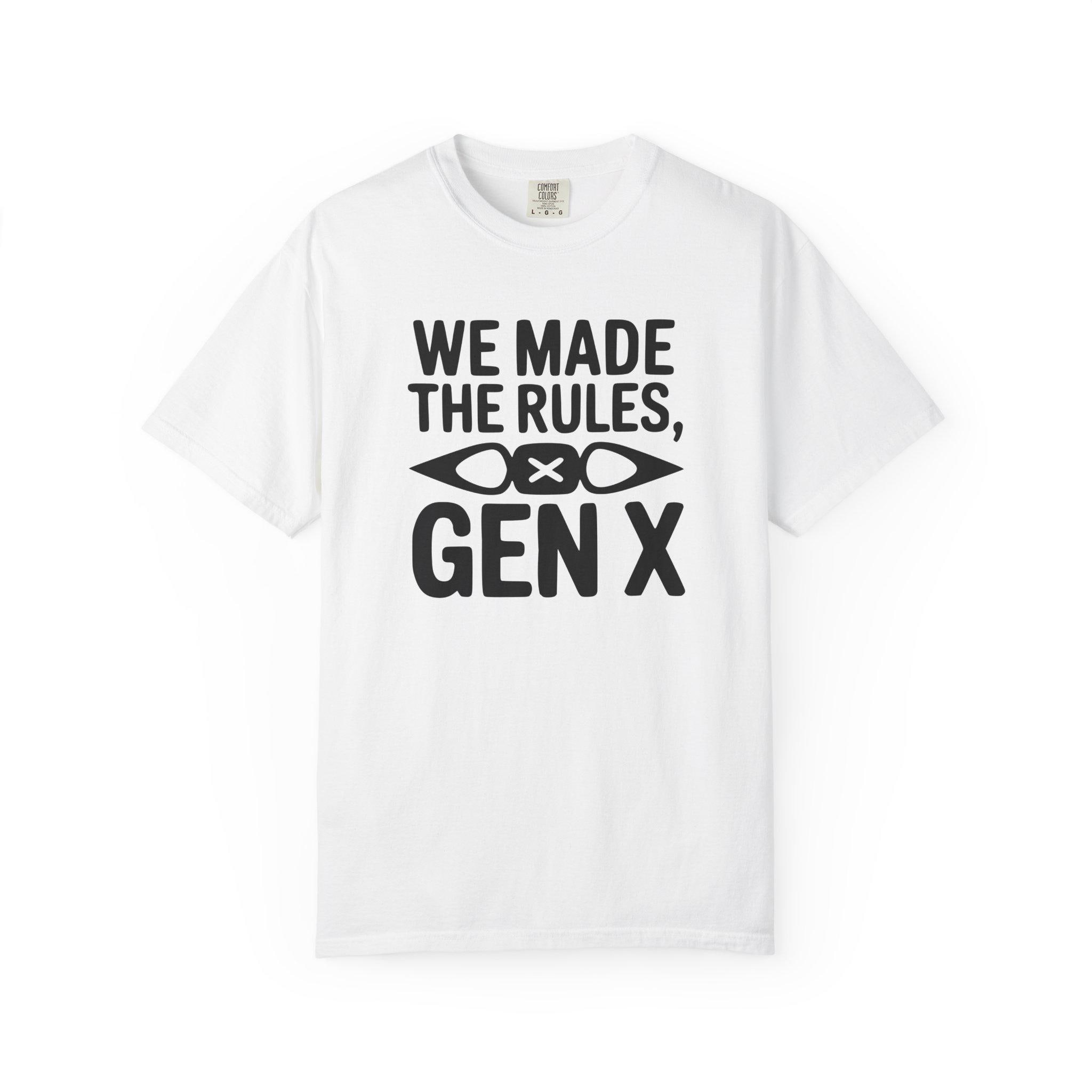 We Made the Rules Gen X SVG PNG | Bold Black White Quote Design ...