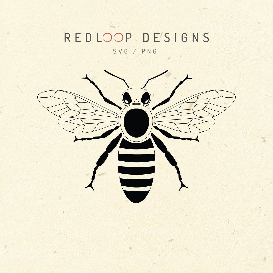 Cute Bee Sign SVG Digital Download for Cricut & PNG Files - Etsy