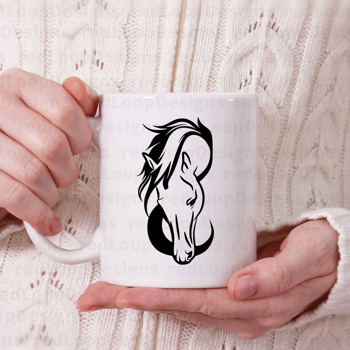 Horse Head Svg Elegant Horse Svg Cut File Stallion Svg - Etsy