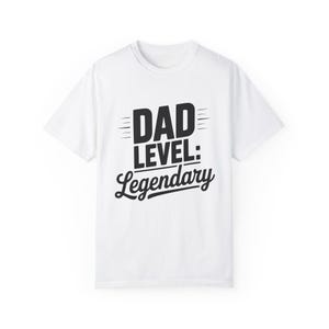 Dad Level Legendary SVG PNG | Vintage Bold Typography Shirt Design ...