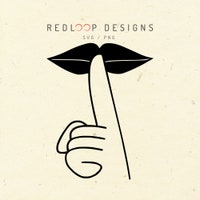 Finger on Lips Svg, Silence Sign Svg, Whispering, Hush, Be Quiet Sign ...