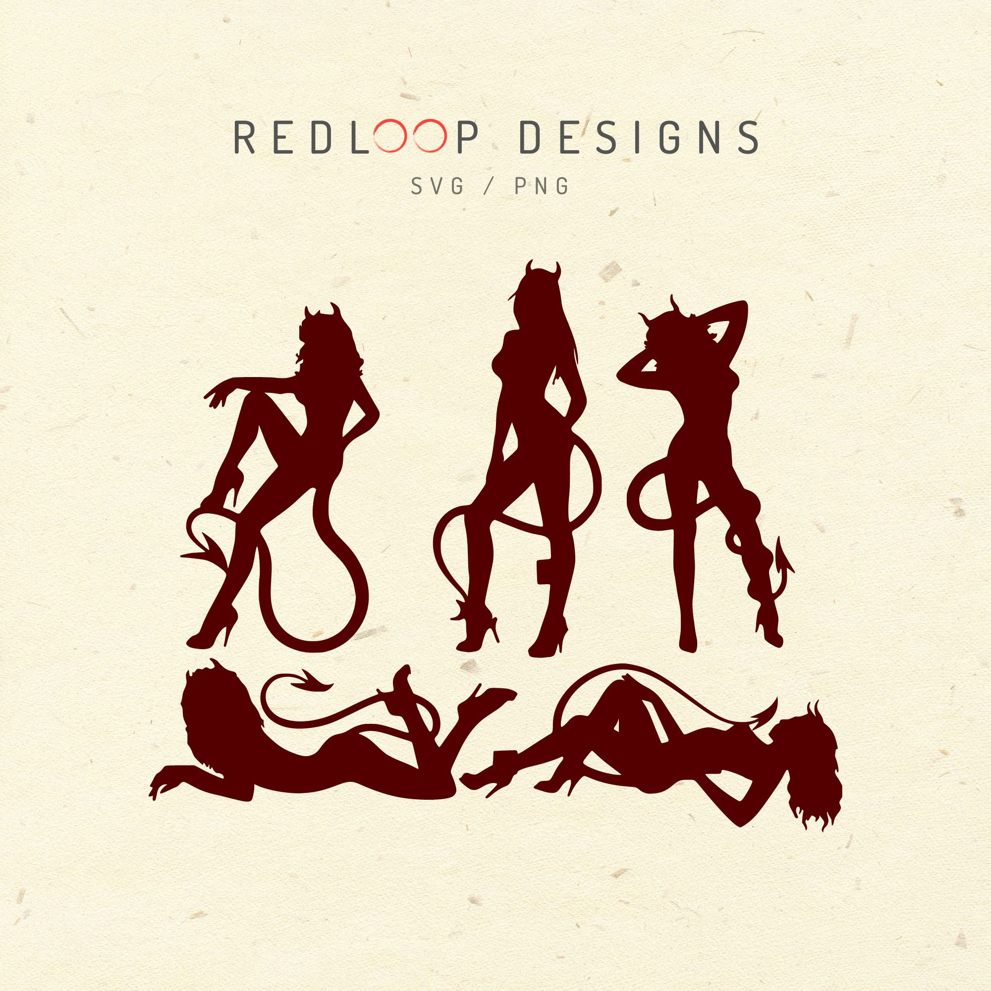 She Devil Silhouette