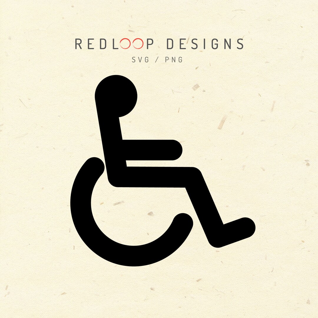 Wheelchair Disabled People SVG | Handicap Symbol PNG | Cricut ...