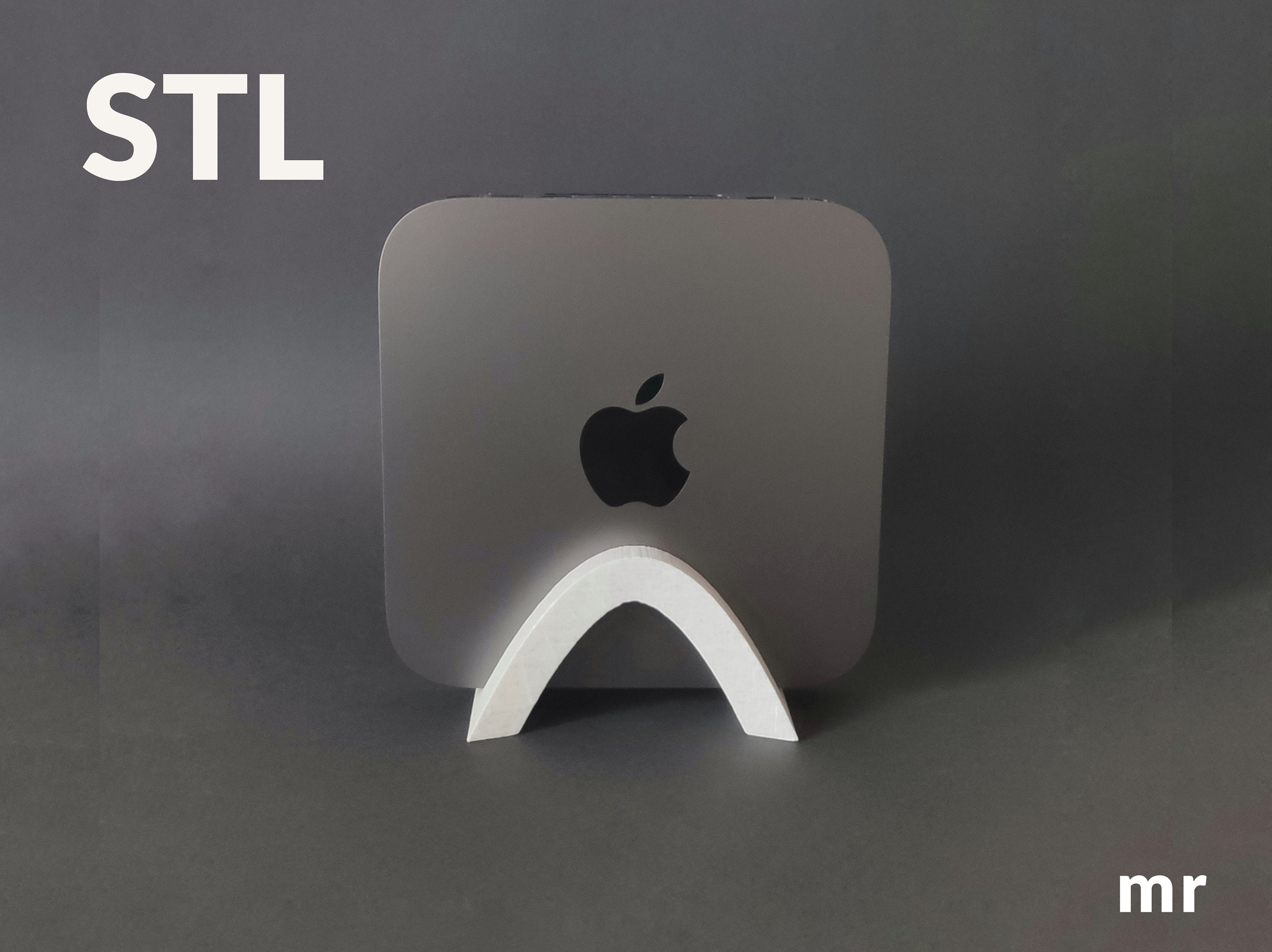Vertical Stand for Mac Mini, Mac Mini Stand, .stl File for 3D Printing ...