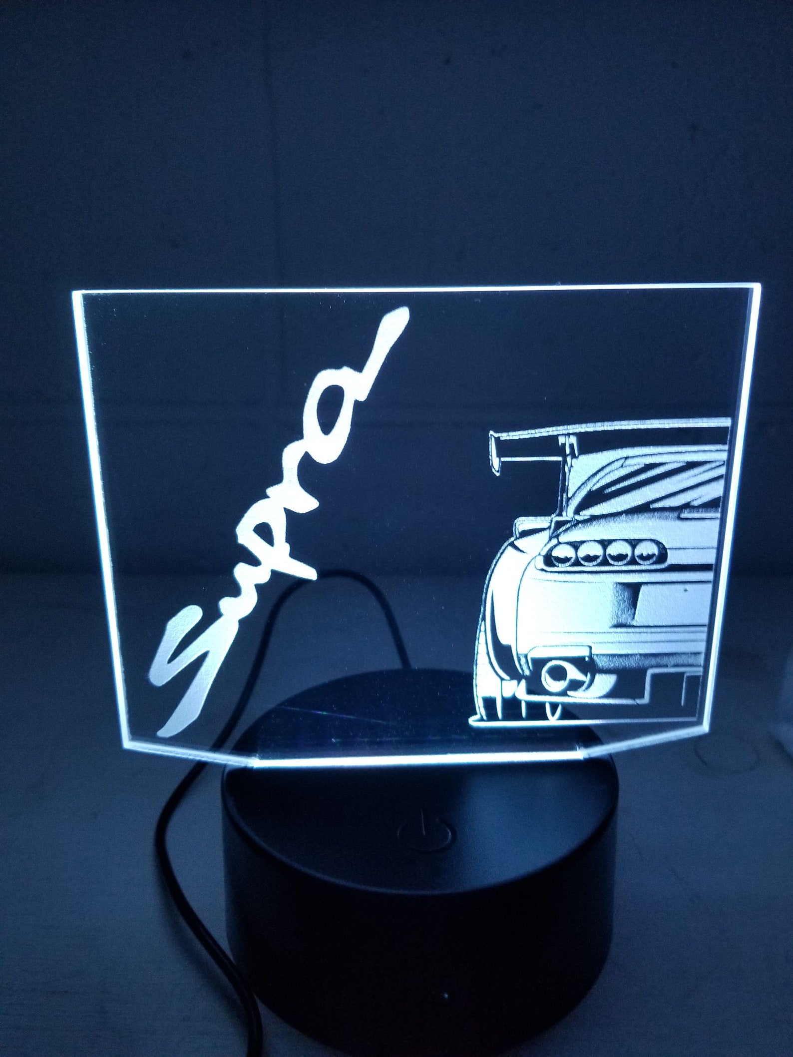 MK4 Supra Backside LED Light - Etsy