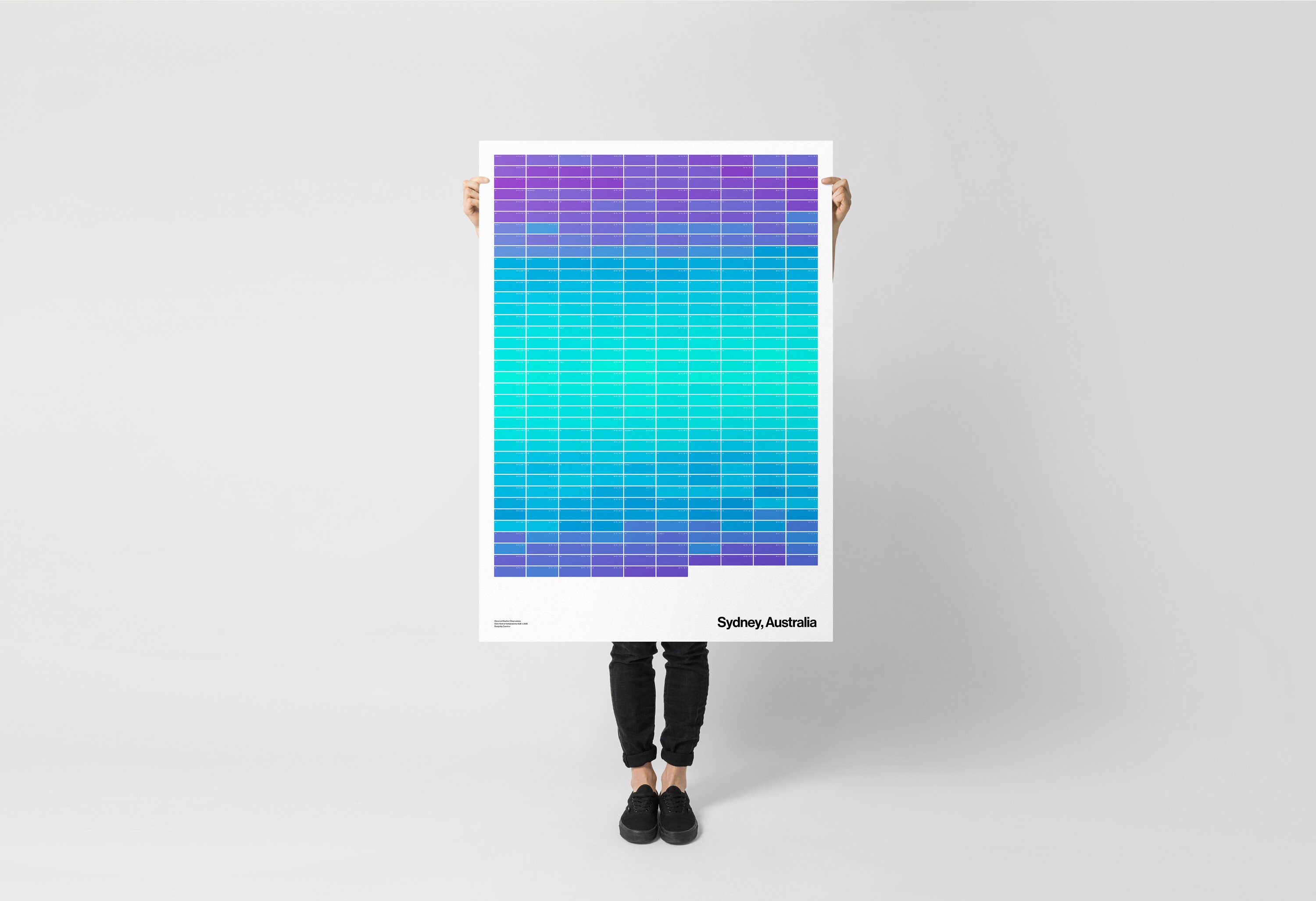 Sydney Australia Infographic Poster Data Visualisation - Etsy