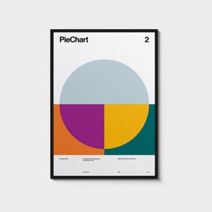 The Basics of Visualizing Dataviz: 002 Pie Chart Poster - Etsy