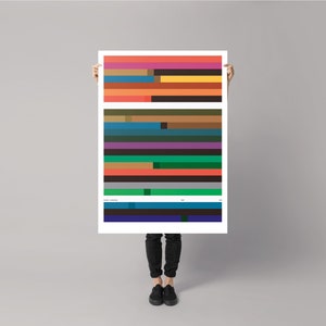 The Basics of Visualizing Dataviz: 006 Heatmap Poster - Etsy