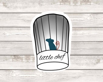 Ratatouille Sticker Chef Hat - Etsy