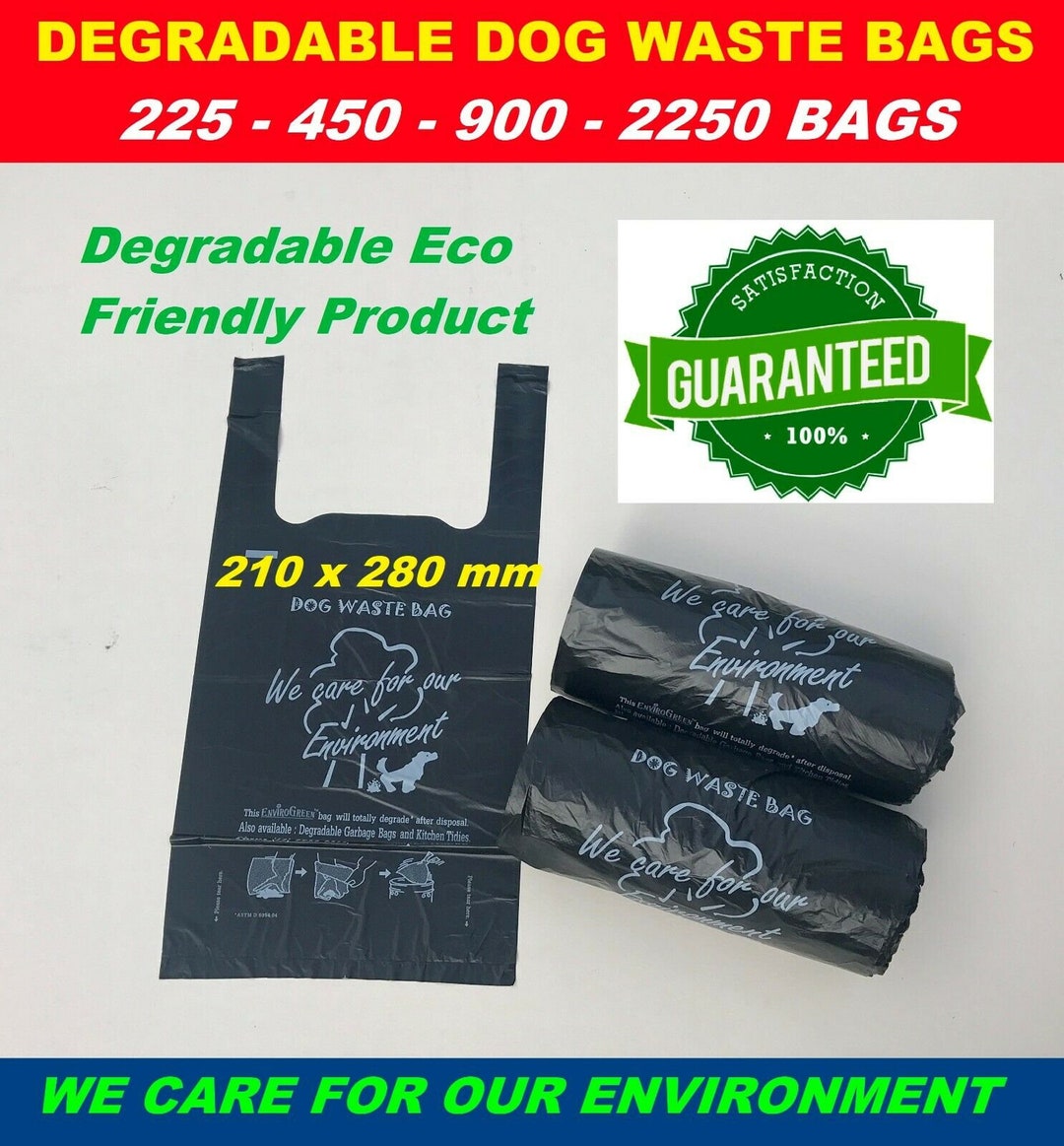 Quality Degradable Bio Dog Poo Poop Litter Waste Bags - Etsy