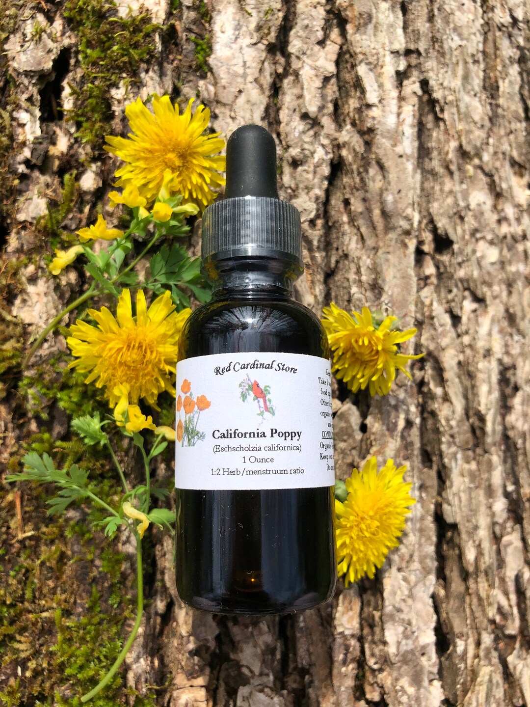 California Poppy Tincture Herb Extract Double Extraction - Etsy