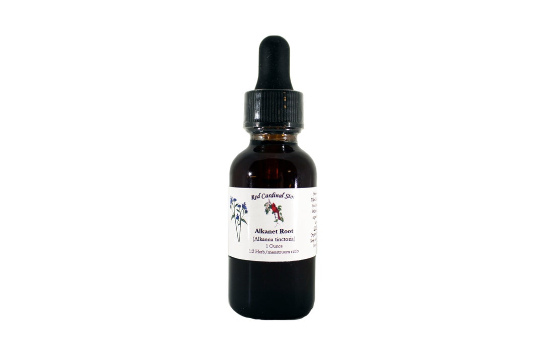 Alkanet Root (alkanna Tinctoria) Tincture Herb Extract Double ...