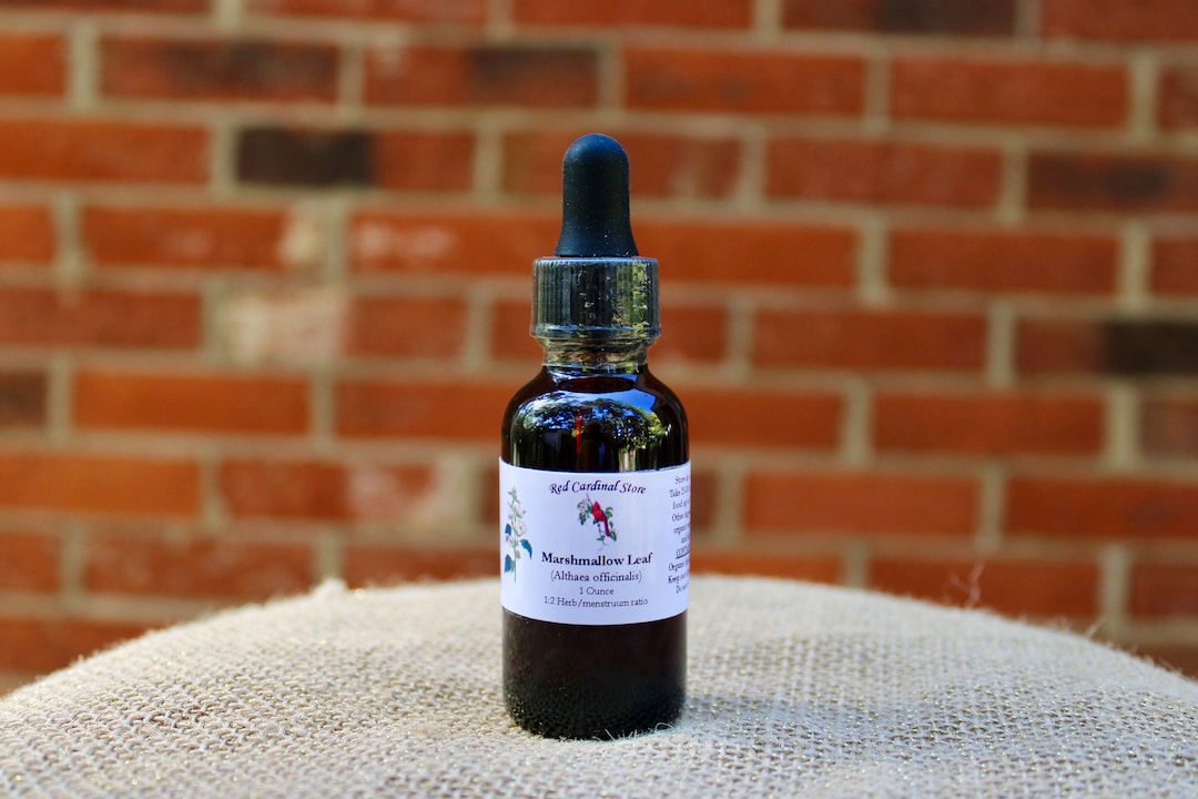 Marshmallow Leaf (althaea Officinalis) Tincture Herb Extract Double ...