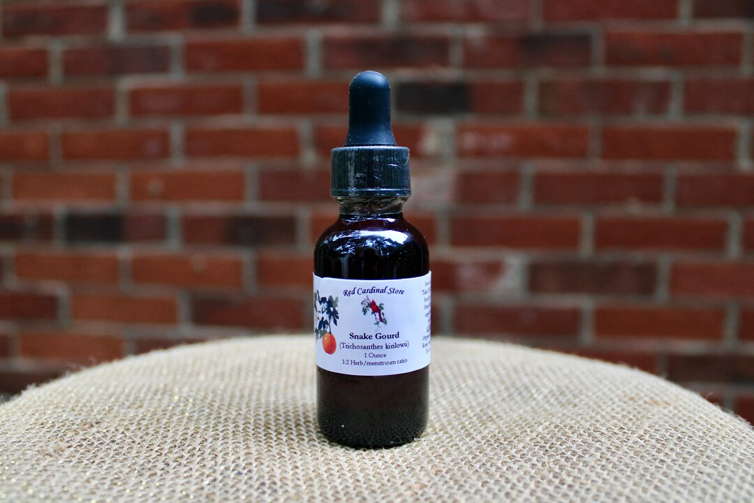 Snake Gourd (trichosanthes Kirilowii) Tincture Herb Extract Double ...