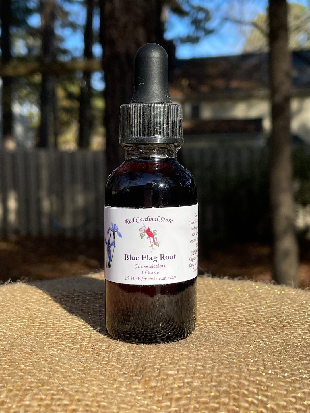 Blue Flag Root (iris Versicolor) Tincture Herb Extract Double ...