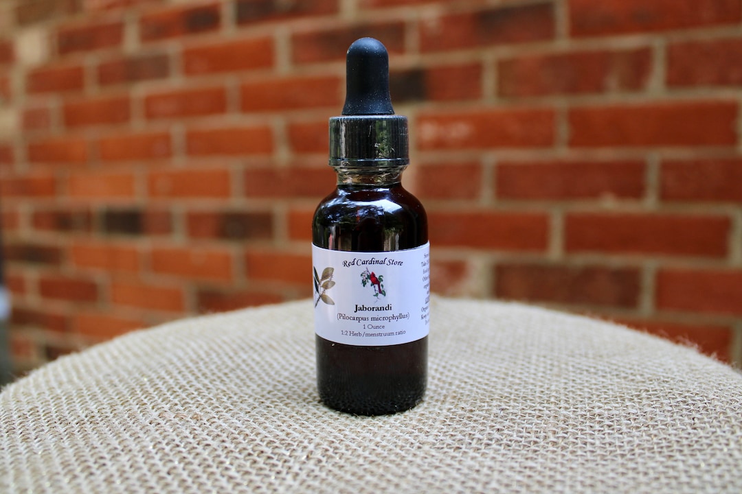 Jaborandi (pilocarpus Microphyllus) Leaf Tincture Herb Extract Double ...