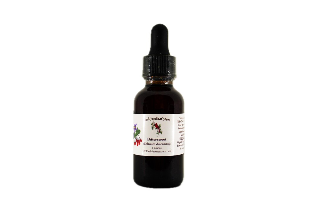 Bittersweet (solanum Dulcamara) Tincture Herb Extract Double Extraction ...
