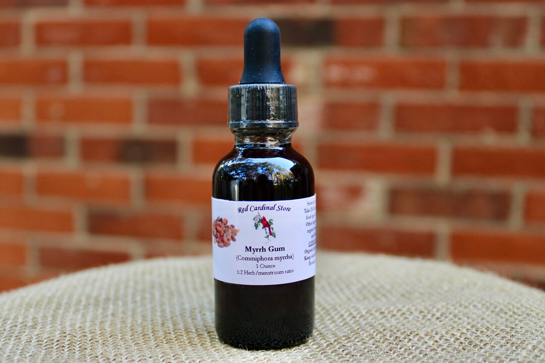 Myrrh Gum Tincture Herb Extract Double Extraction - Etsy