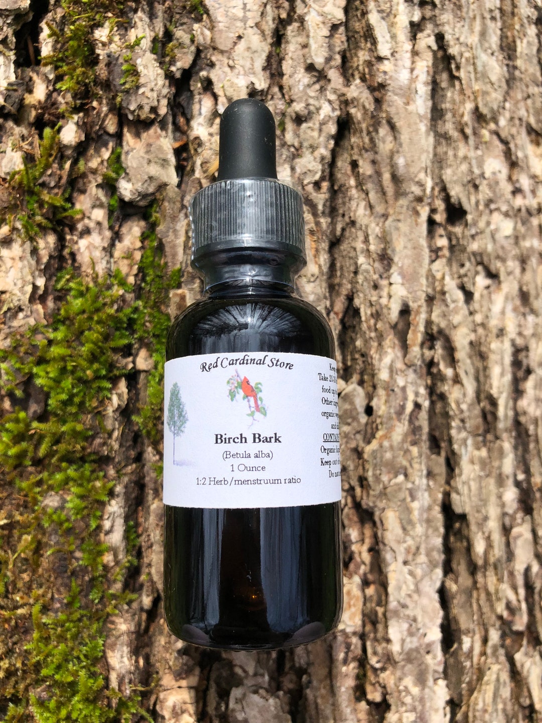 Birch Bark Tincture Herb Extract Double Extraction - Etsy