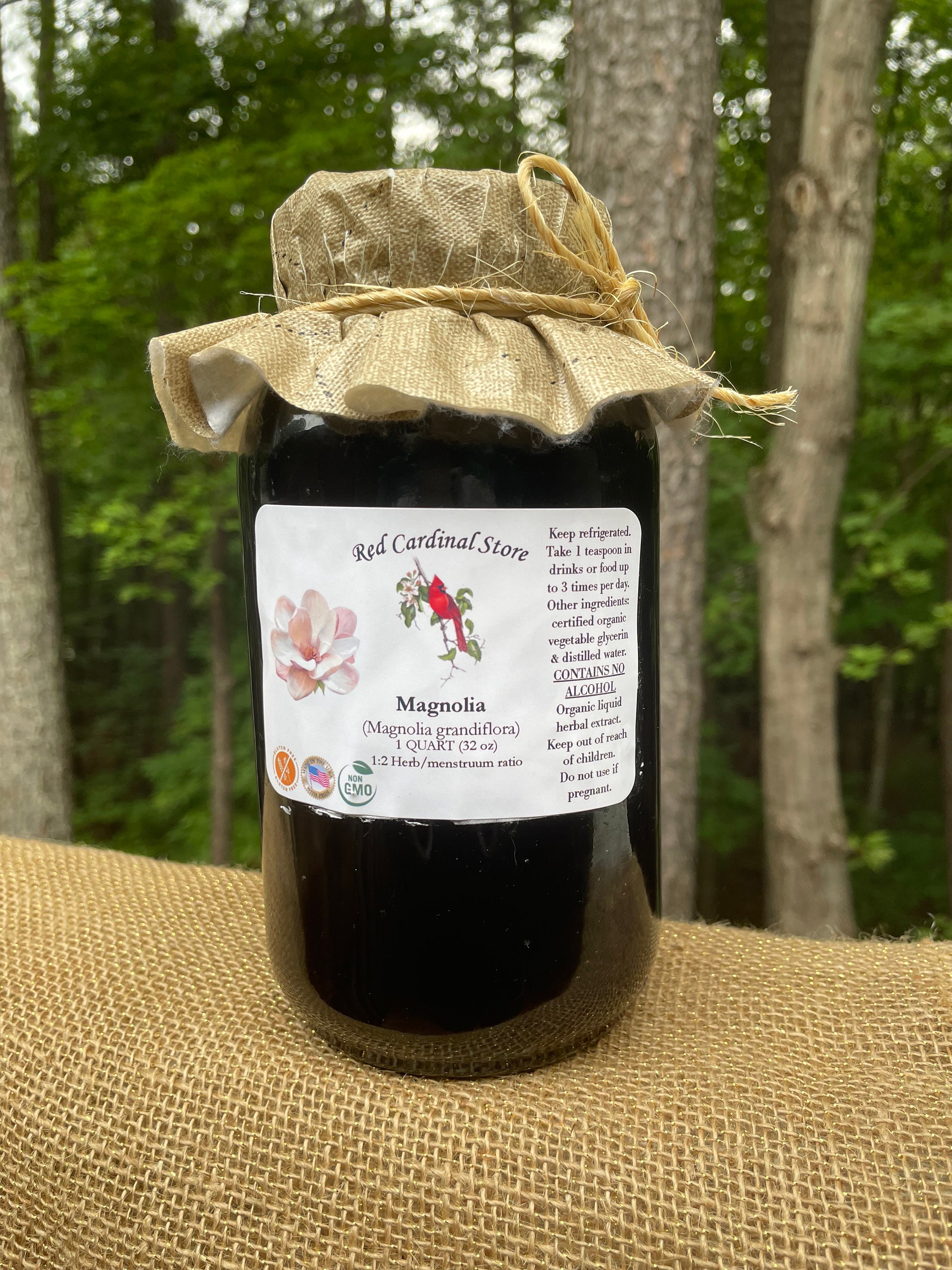 Magnolia Flower Tincture Herb Extract Double Extraction - Etsy