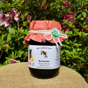 Bromelain Tincture Herb Extract Double Extraction - Etsy