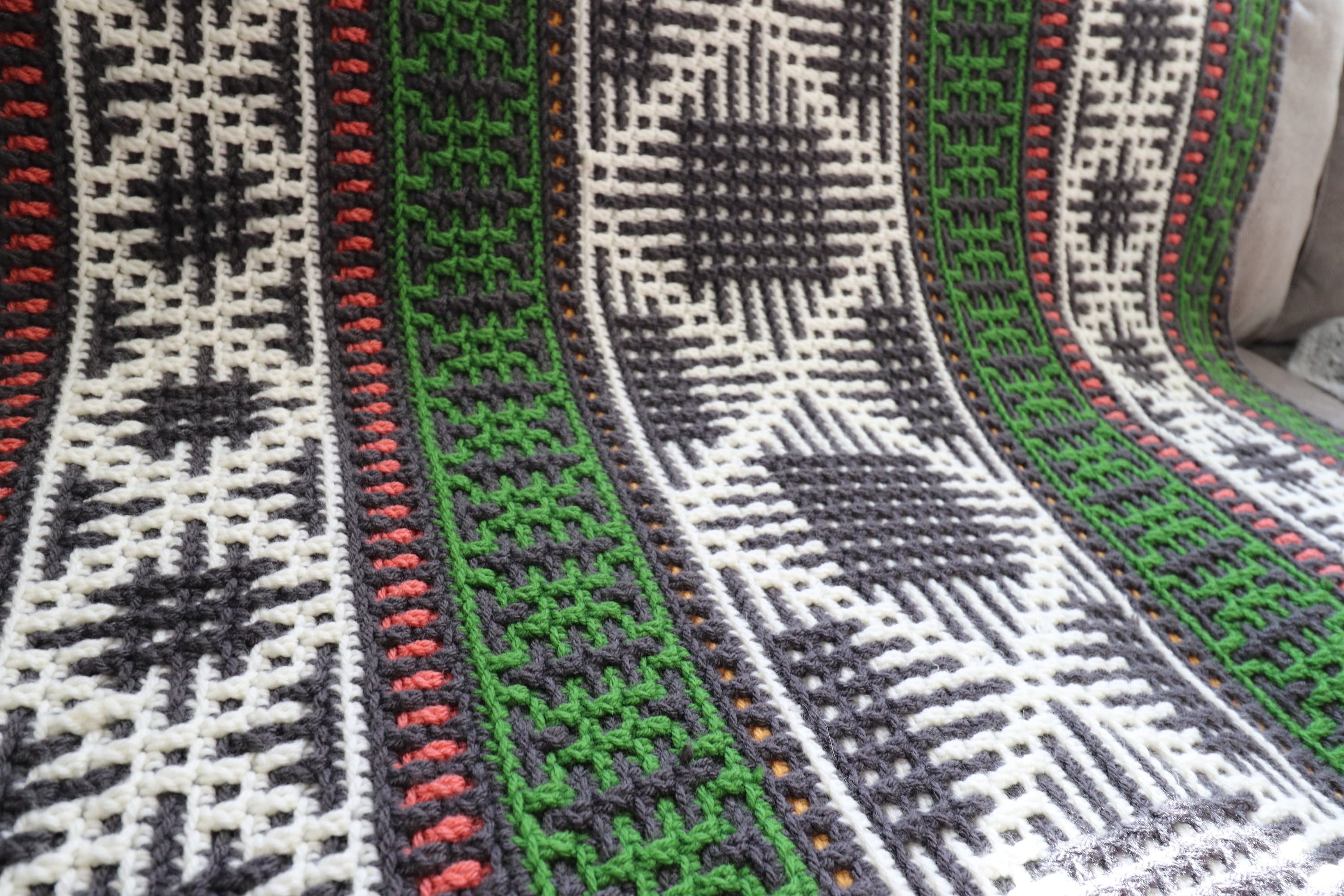 North Star Blanket - Overlay Mosaic Crochet Pattern - Charts and ...