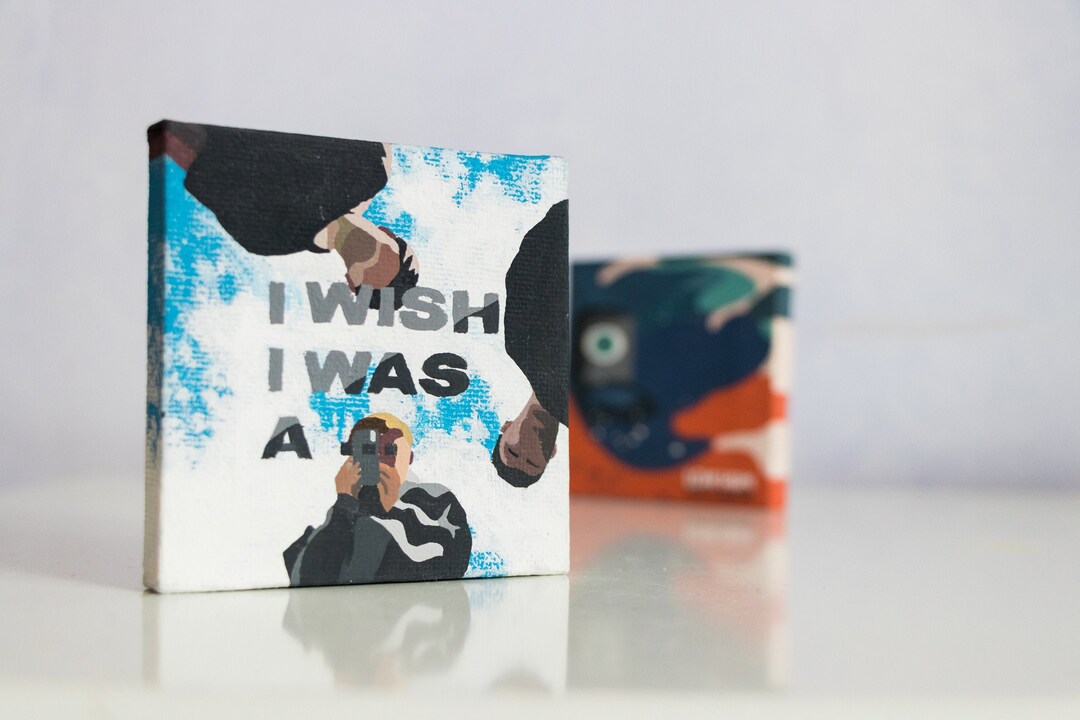 Personalized Minimalist Album Canvases - Etsy