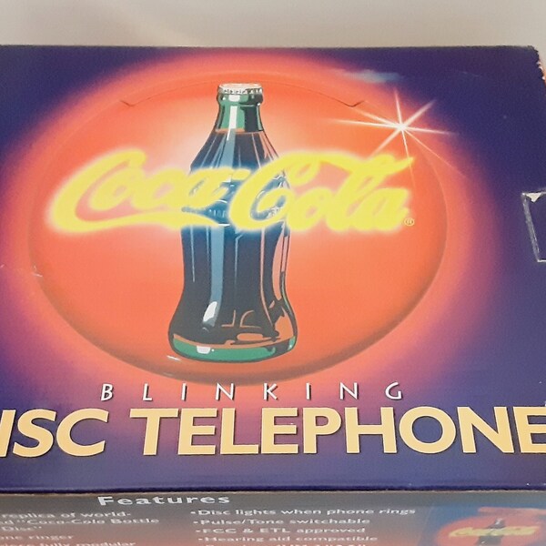 Coca Cola Telephone - Etsy
