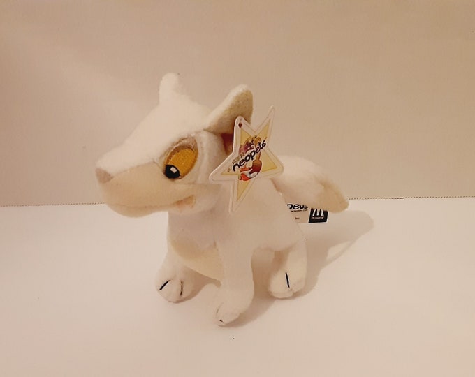 Neopets White Lupe Plush Toy Mcdonald's 2004 - Etsy