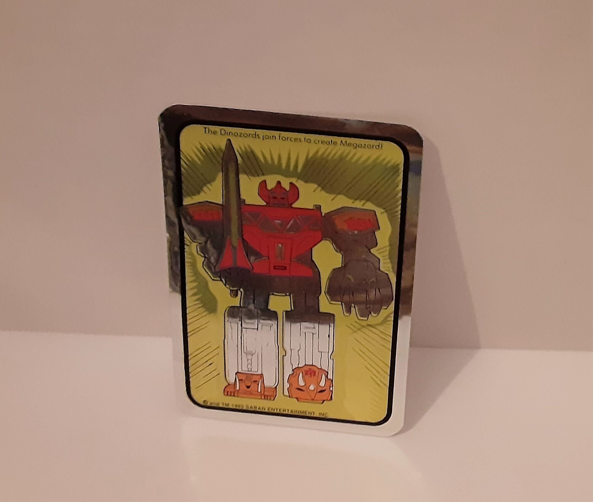 Mighty Morphin Power Rangers Sticker Set Megazord and Battle - Etsy