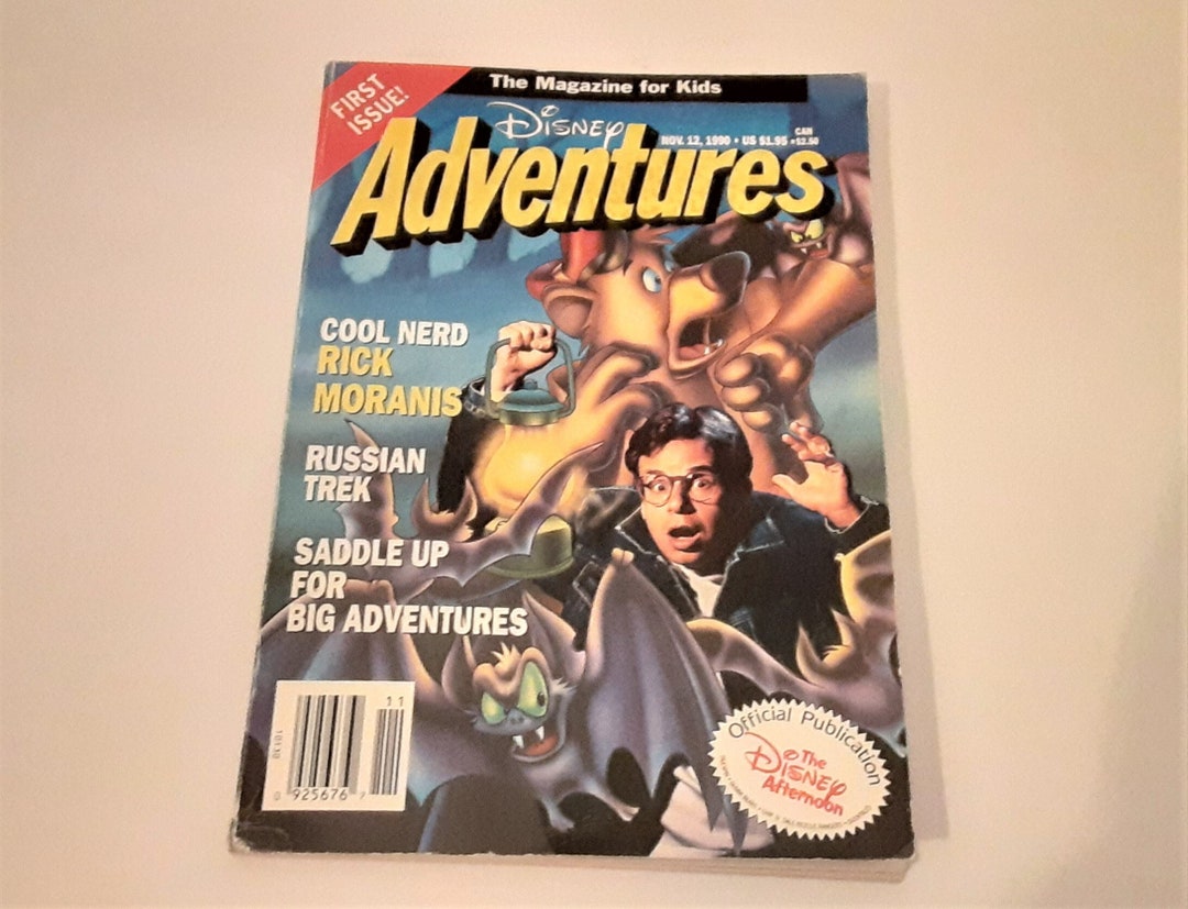 Disney Adventures Magazine First Issue November 1990 - Etsy
