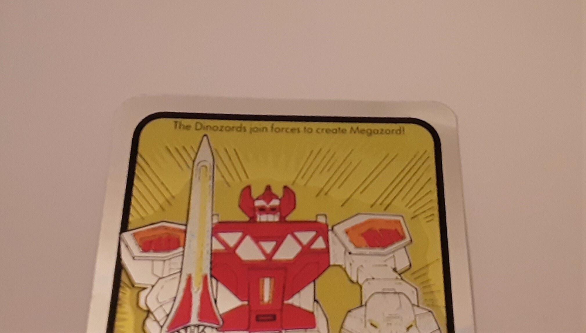 Mighty Morphin Power Rangers Sticker Set Megazord and Battle - Etsy
