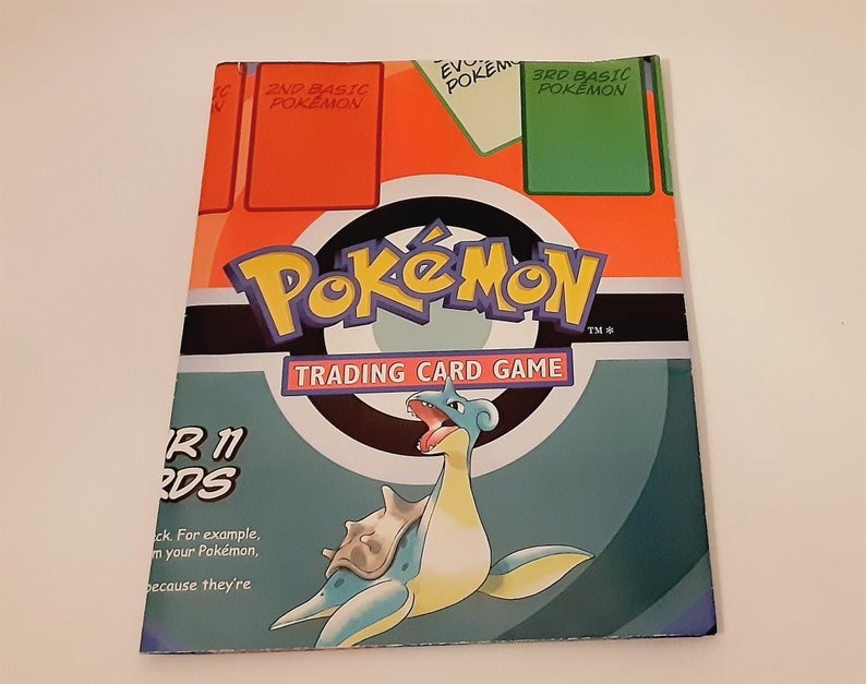 Pokemon Trading Card Game TCG Double Sided Poster Deck - Etsy