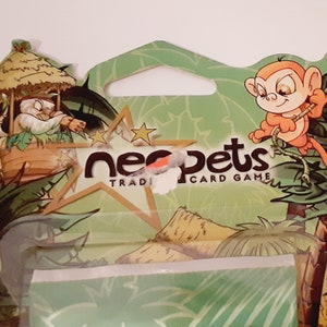 Neopets Trading Card Game Mystery Island 8 Card Booster Pack Kougra ...