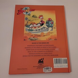 Disney's Ducktales Hardcover Book Sphinx for the Memories and Gyro ...