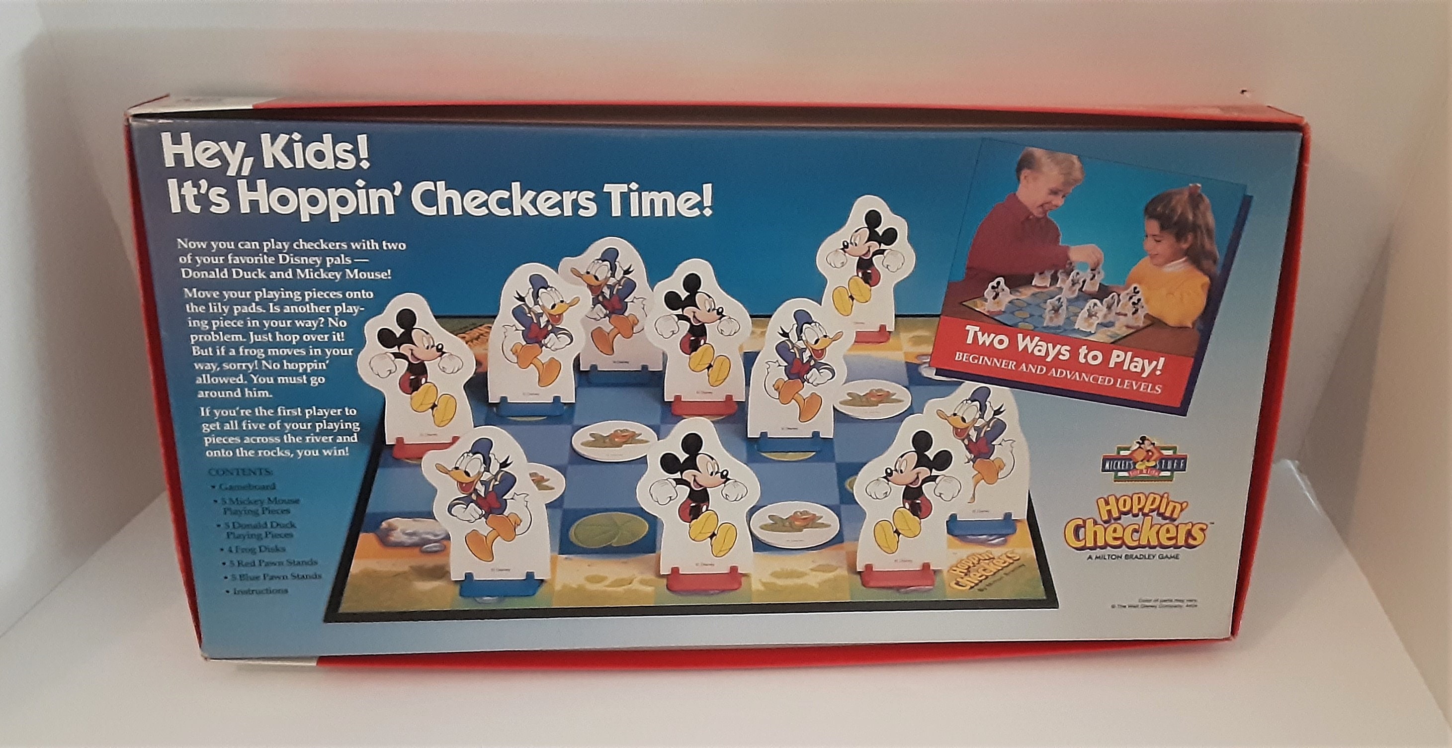Disney Hoppin' Checkers Game Mickey Mouse Donald Duck - Etsy Canada
