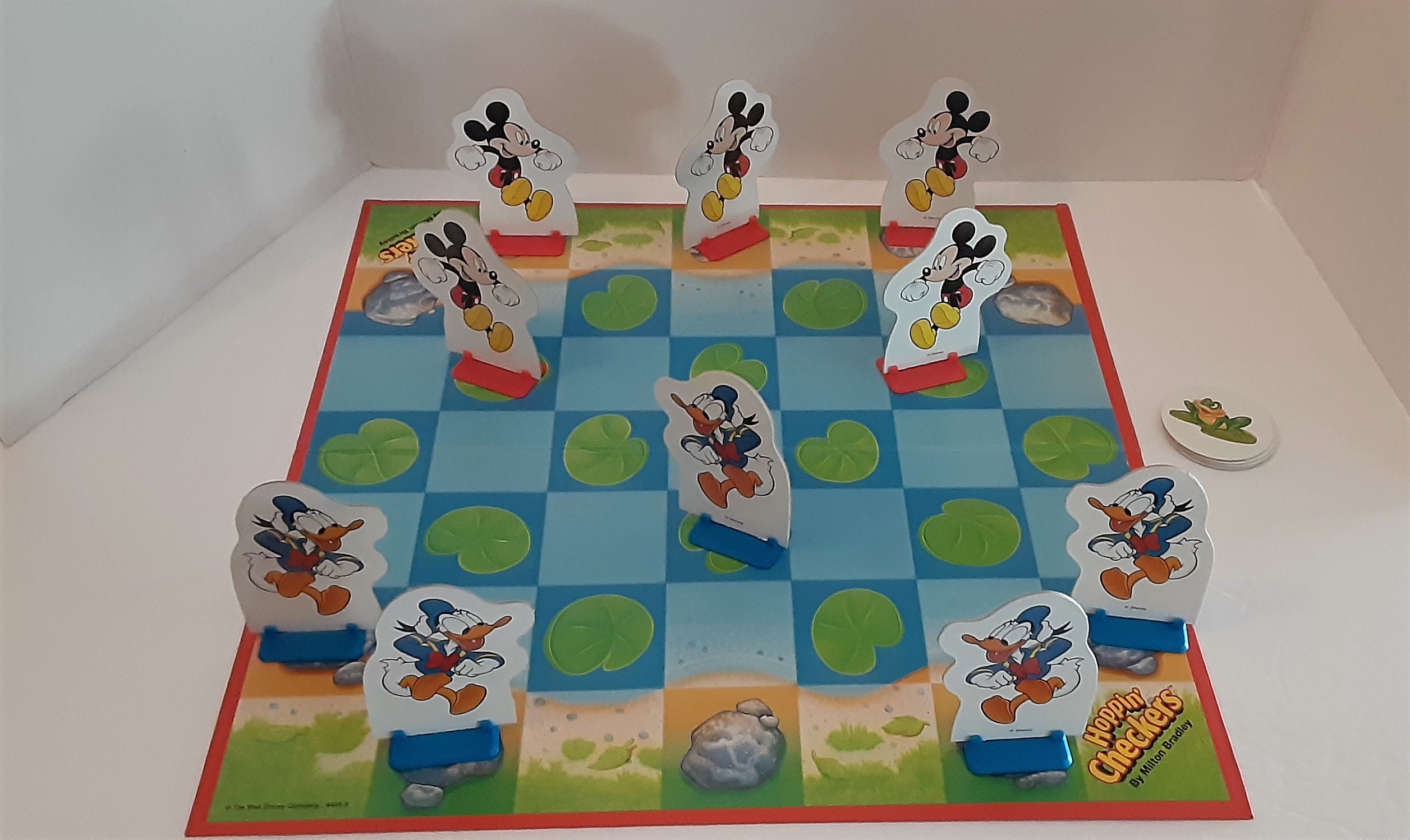 Disney Hoppin' Checkers Game Mickey Mouse Donald Duck - Etsy Canada