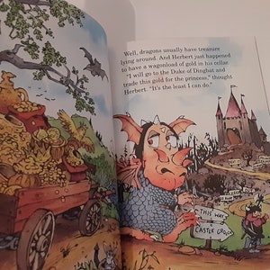 Mercer Mayer's Herbert the Timid Dragon Golden Star Reader Book ...