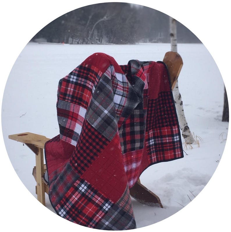 Lumberjack Quilt Pattern: Easy Beginner Flannel Buffalo Plaid (PDF) - Etsy