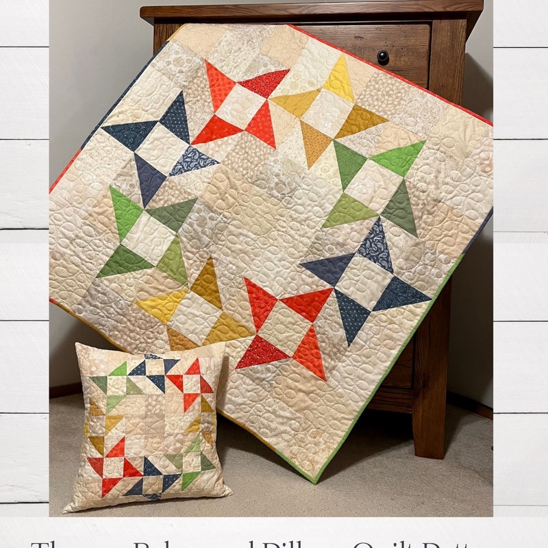 Throw Quilt Pattern - Etsy