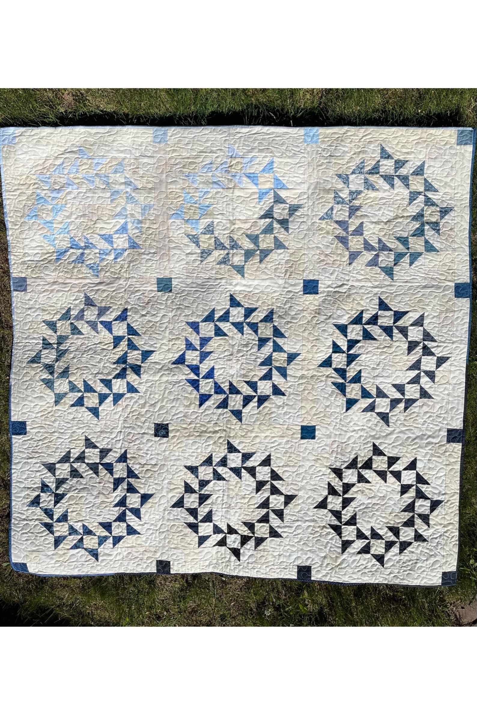 Sweet Emily Quilt Pattern PDF: Scrappy Friendship Star Quilt (62x62) - Etsy